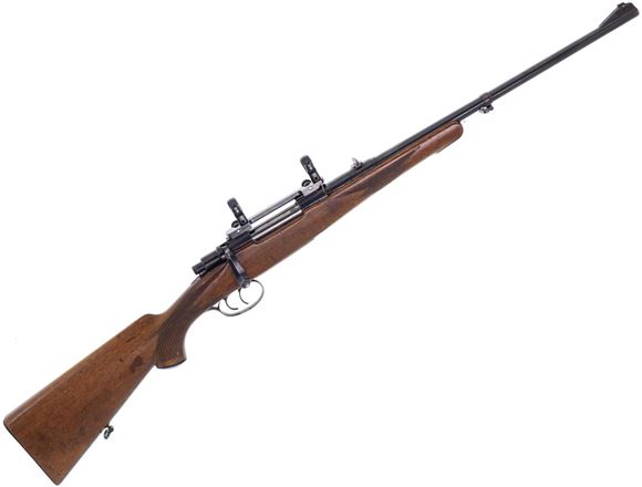 Used Brno 21h Bolt Action Rifle 7x57 24 Barrel With Sights Double Set Trigger Butterknife